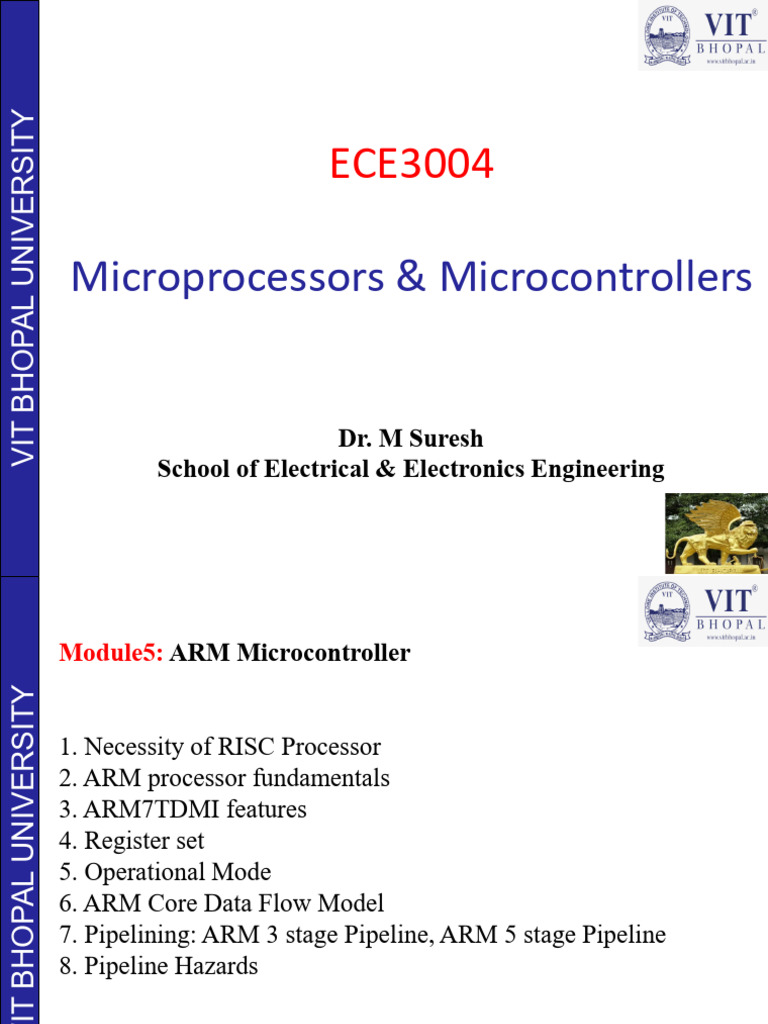 Module 5 ARM Basic | Download Free PDF | Central Processing Unit | Computer Hardware