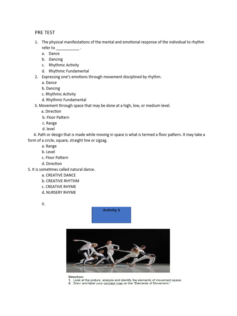 PRE TEST | PDF