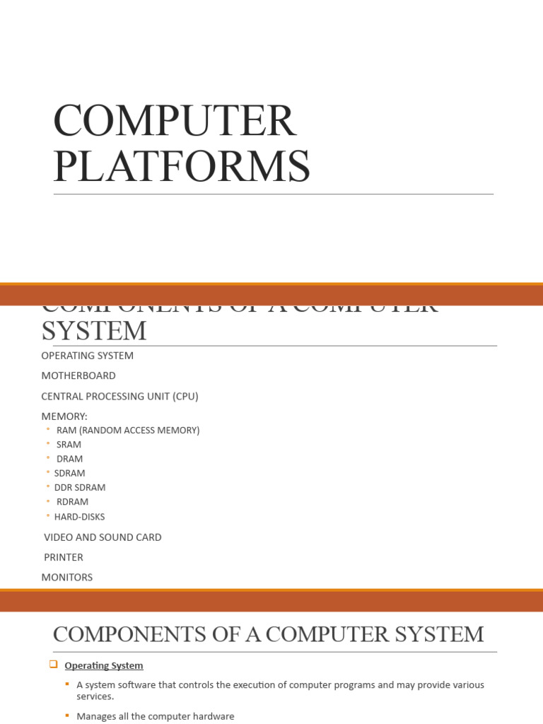 Lec 1 | Download Free PDF | Central Processing Unit | Operating System