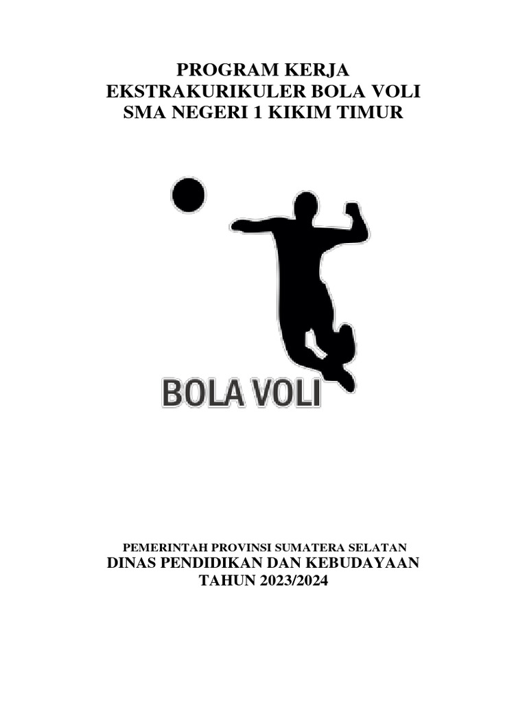 Program Kerja Ekstra Bola Voli | PDF
