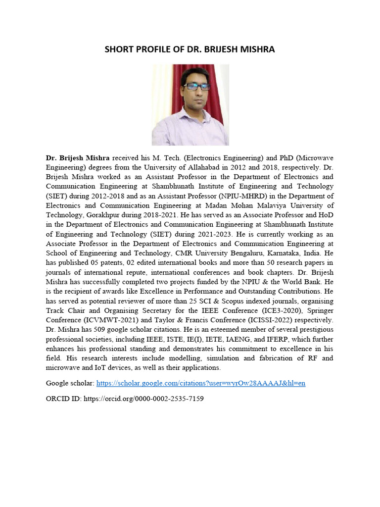 Short Profile | PDF