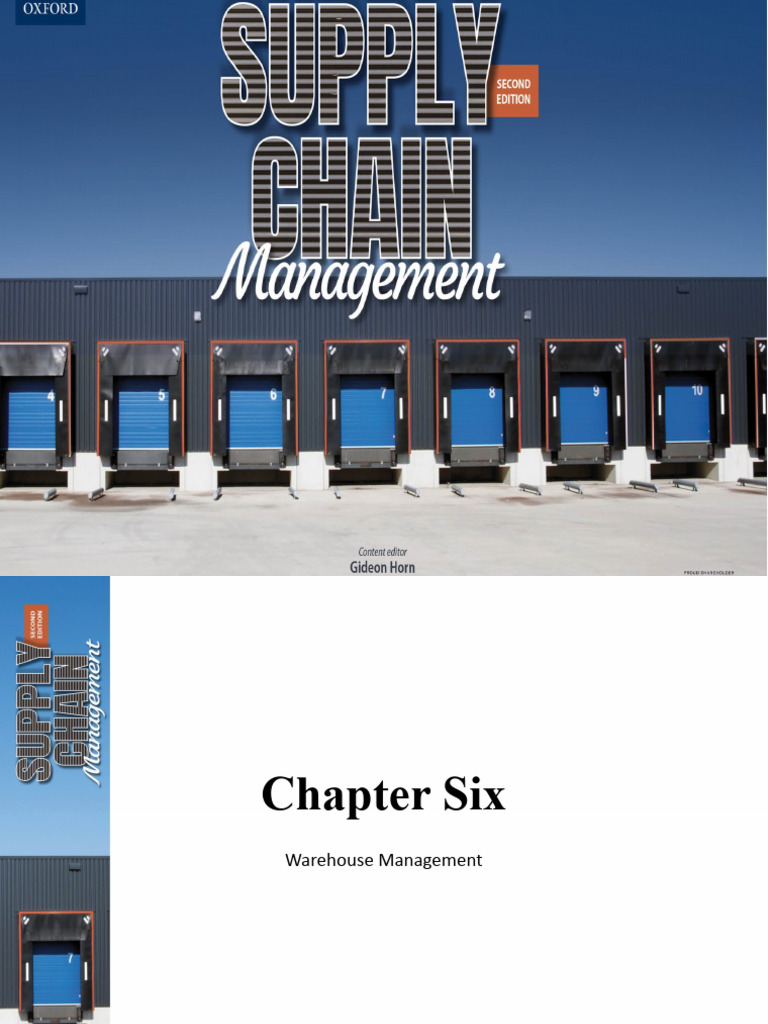 Chapter 6 - Warehouse Management | PDF | Warehouse | Logistics