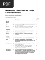 STROBE Checklist for Observational Studies | PDF | Cohort Study ...