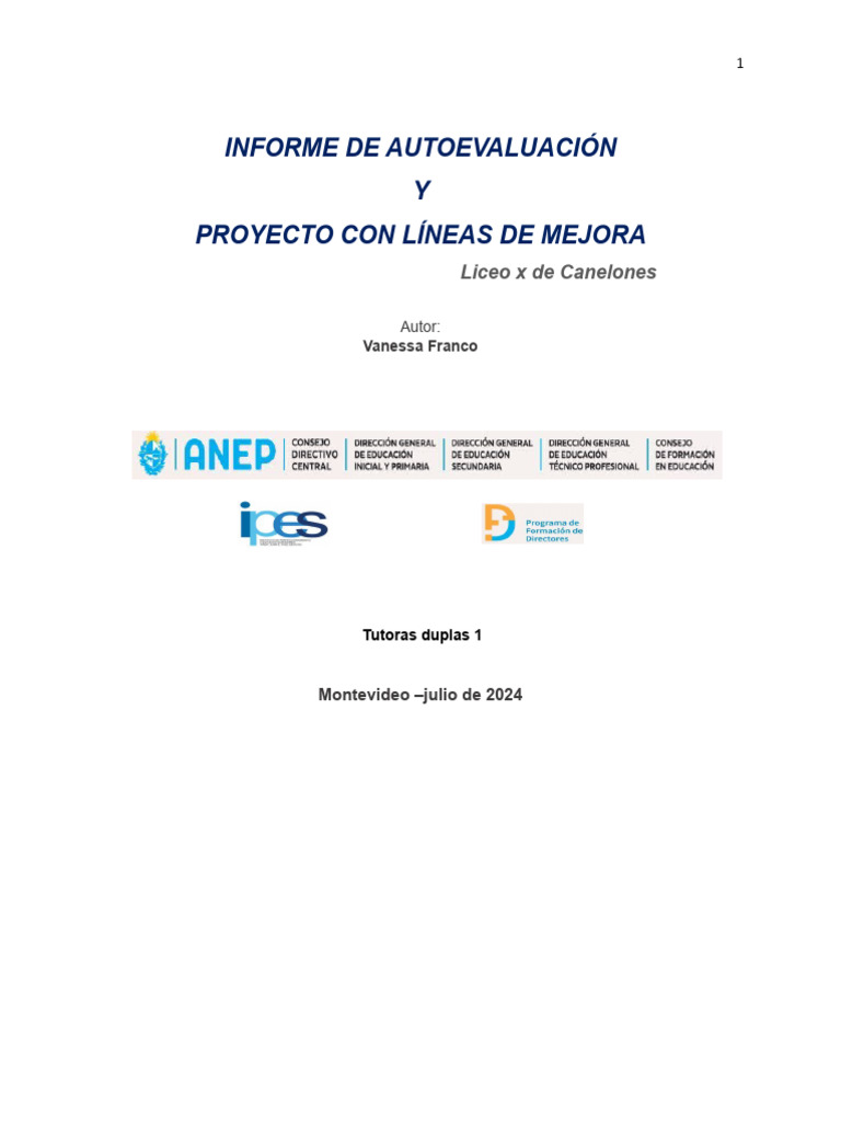 Tarea Final-Vanessa Franco-Dupla 1 | PDF | Evaluación | Enseñando