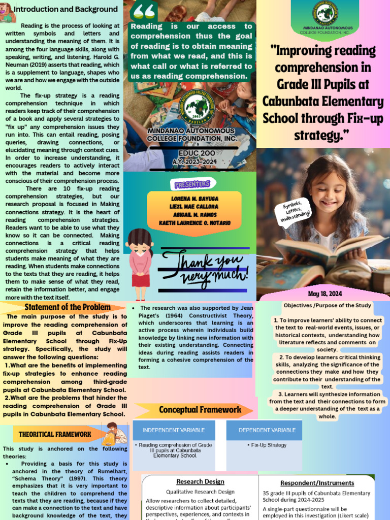 Green and Yellow Playful Daycare Kindergarten Trifold Brochure | PDF | Reading Comprehension ...