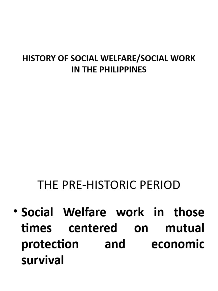 History of Social Welfare | PDF | Welfare | Social Work