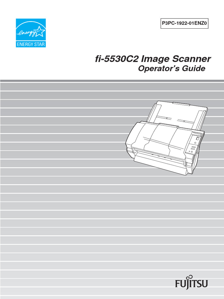 Fi-5530c2 Image Scanner: Operator's Guide | PDF | Image Scanner ...