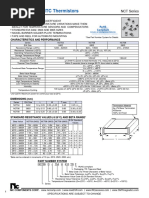 YSI 400 Series Thermistor Data Sheet | PDF | Branches Of Thermodynamics ...