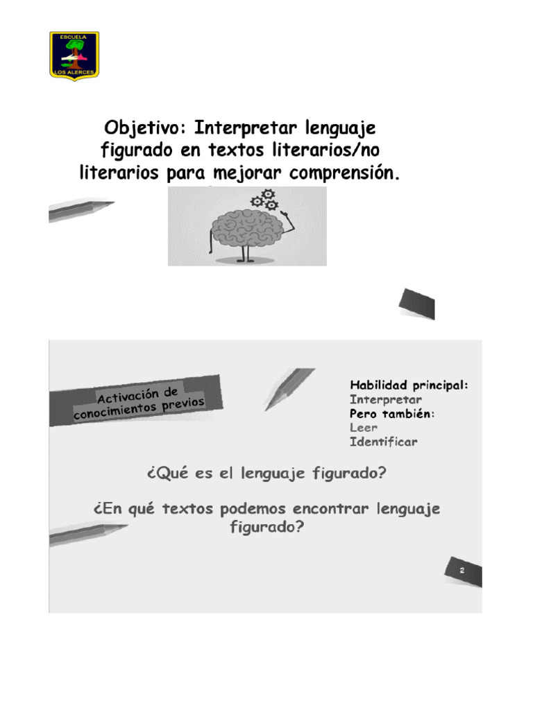 Lenguaje Figurado | PDF