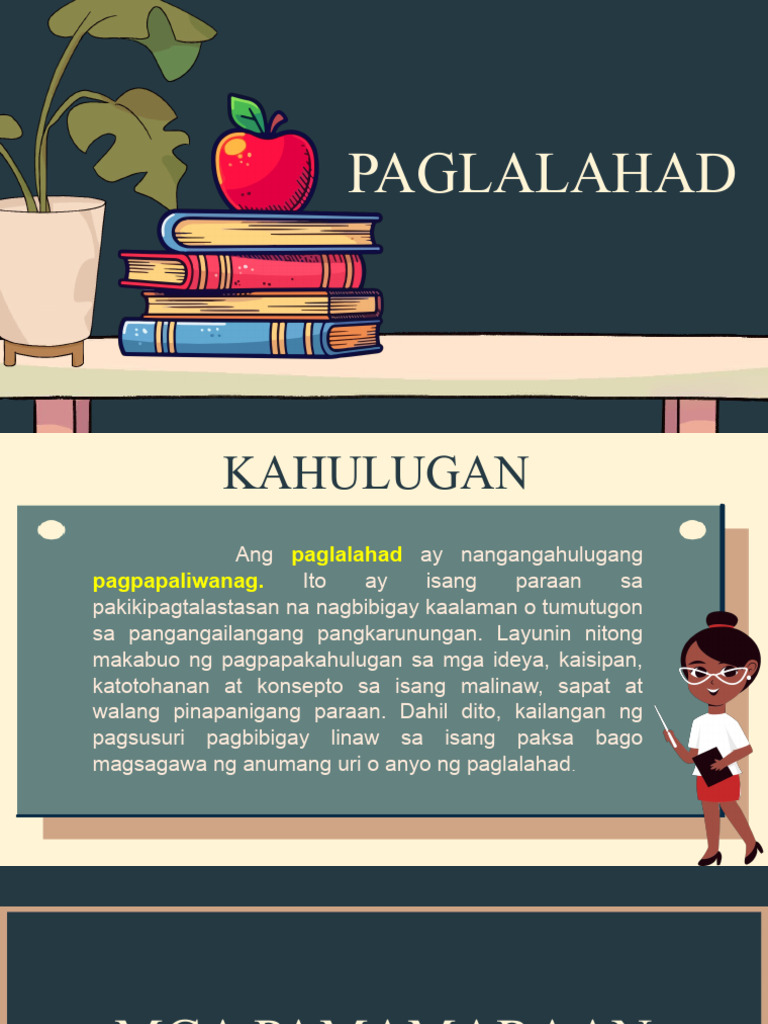 Paglalahad Sa Filipino | PDF