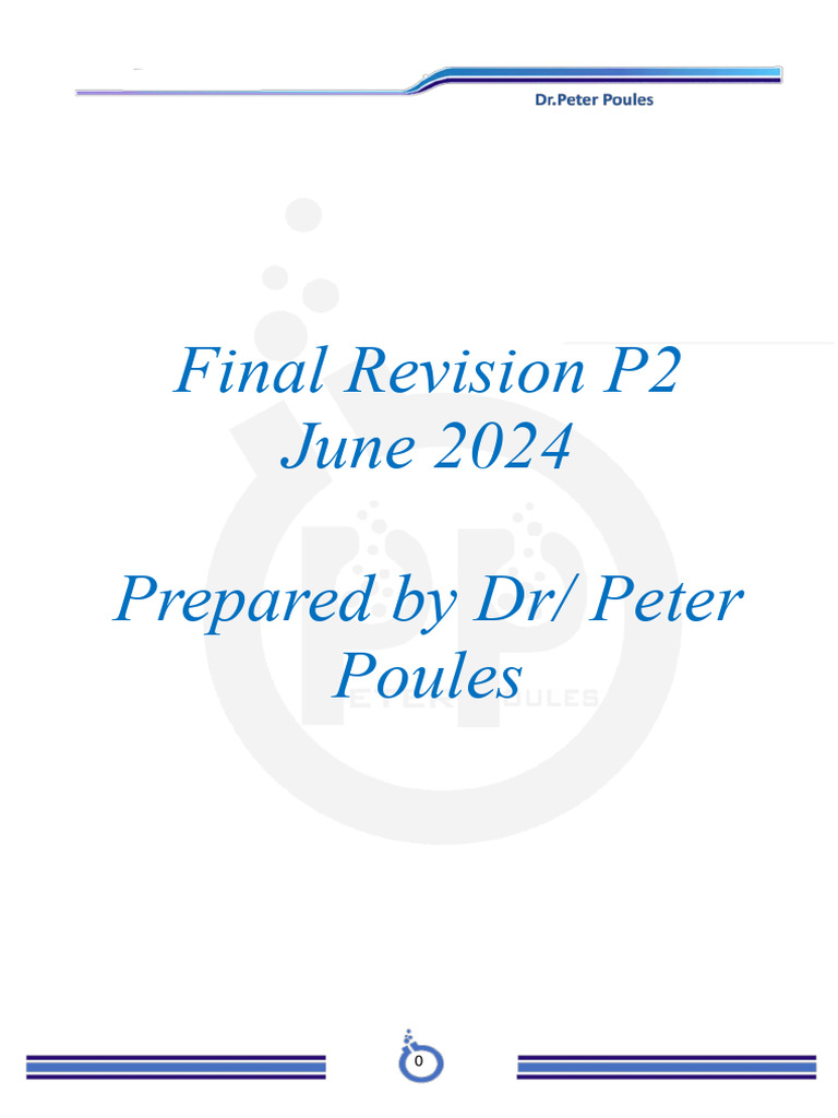 Final Revision June 2024 | PDF | Cooking, Food & Wine