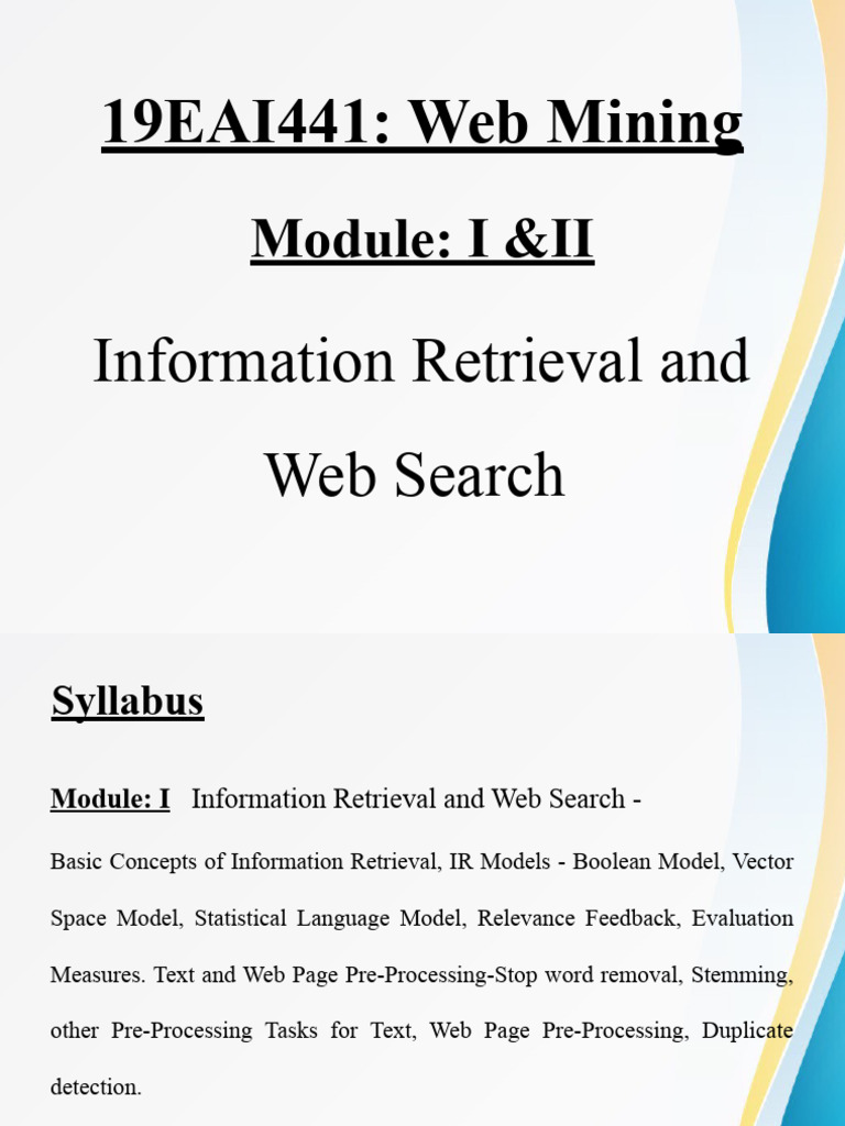 Unit II | PDF | Search Engine Indexing | Database Index