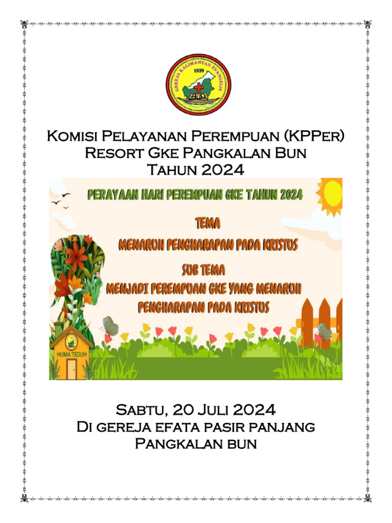 Acara Hari Perempuan Gke 2024 | PDF