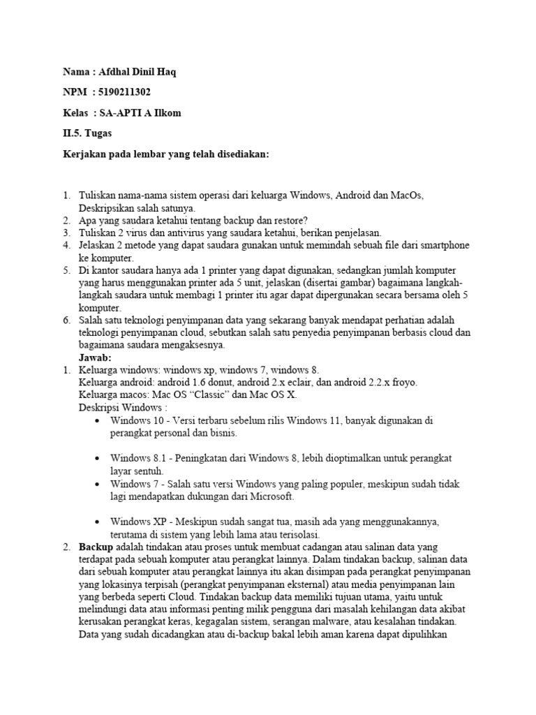 APTI 1 A Ilkom | PDF