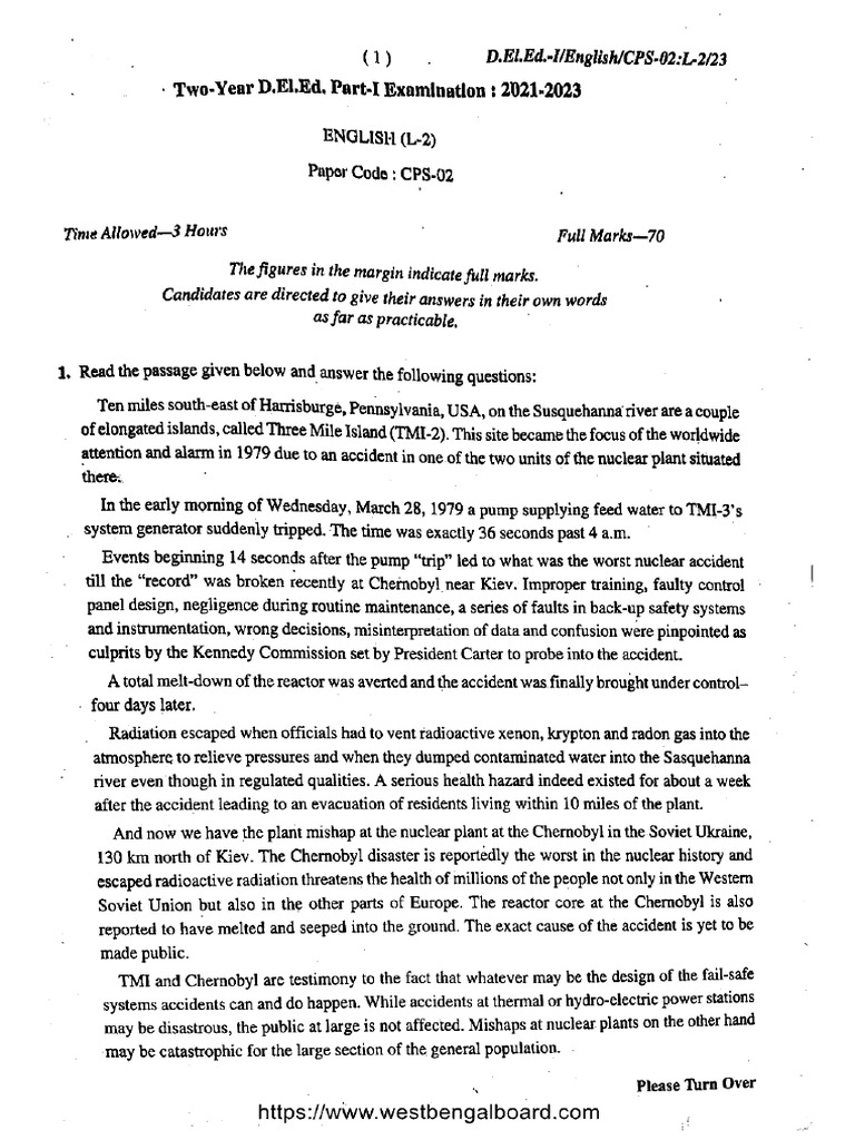 Deled Part 1 English L 2 Cps 02 2023 | PDF Deled Part 1 English L 2 Cps 02 2023 | PDF