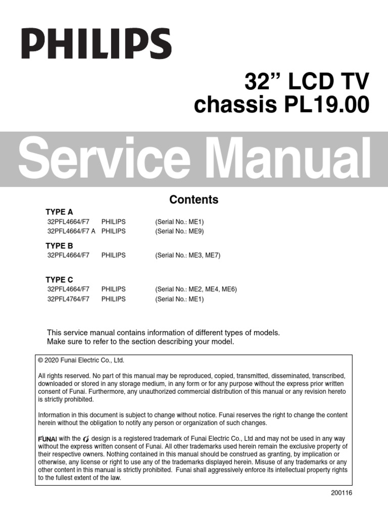 Philips+32PFL4664+F7+PL19 00 | PDF | Soldering | Electrical Connector