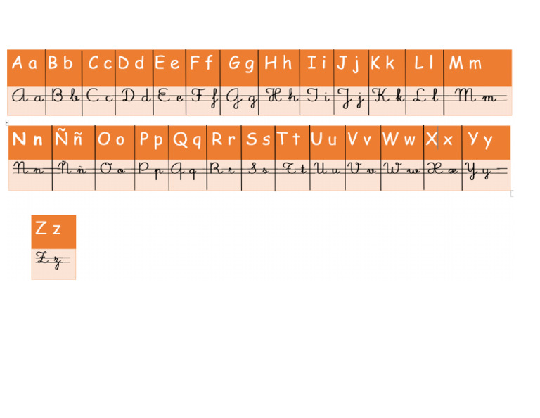 Abcdario Imprimir | PDF