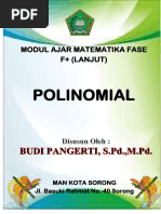Modul Ajar Polinomial Kelas Xi | PDF