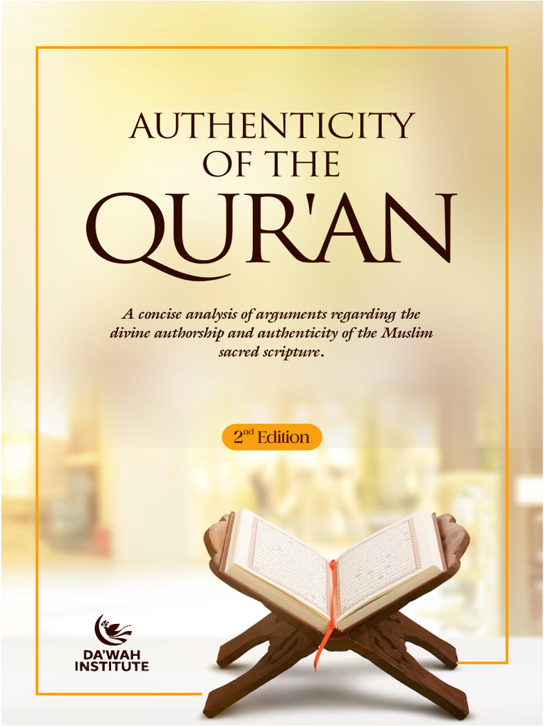Authenticity of QURAN Ebook | PDF | Quran | Islam