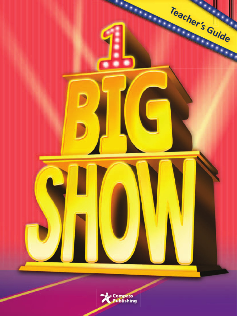 Big Show 1 Teachers Guide TG (EN) | PDF | Grammatical Number | Vocabulary