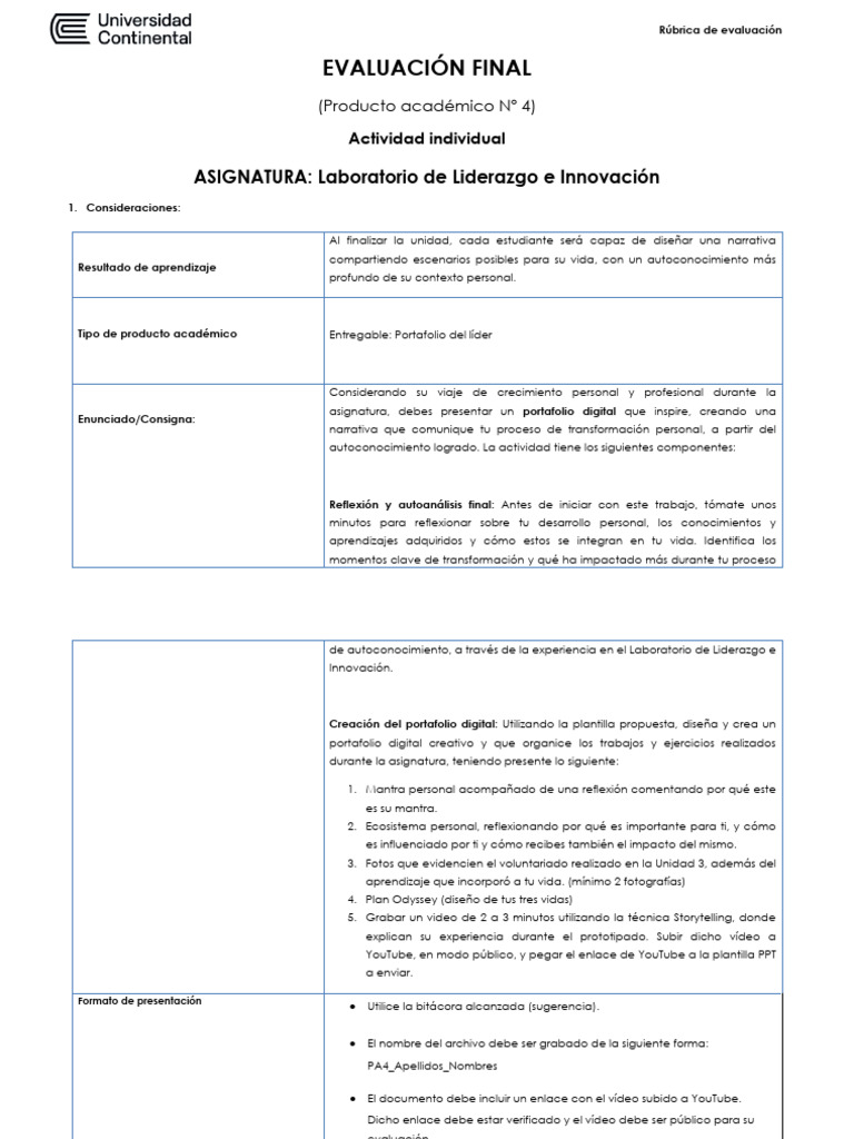 Evaluación Final | PDF | Cuentacuentos | Evaluación