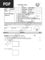 Grade 4 Geography Term 3 Paper | PDF