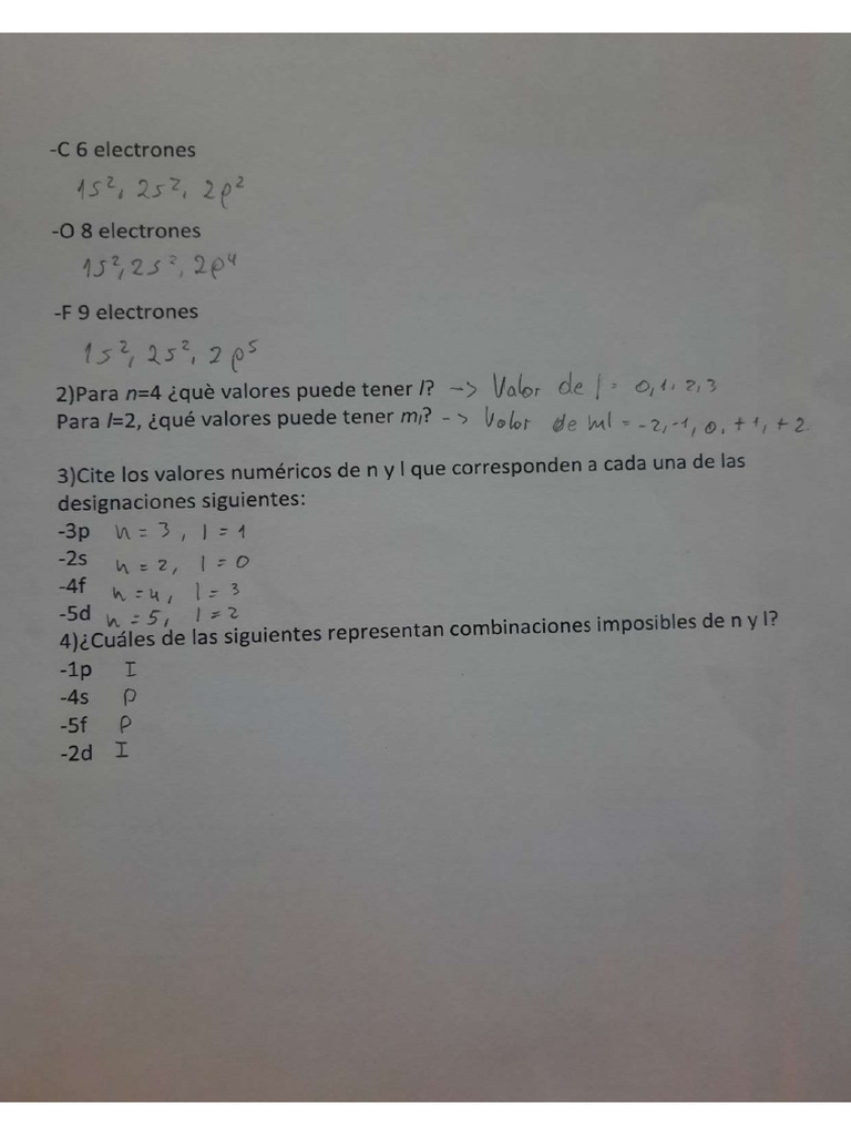 Alberto Cantero - TP Unidad I y II - Química Gral | PDF