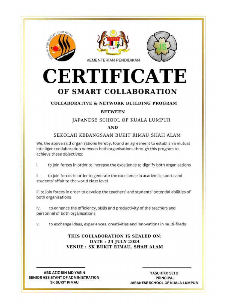 Tapak Sijil JSKL | PDF