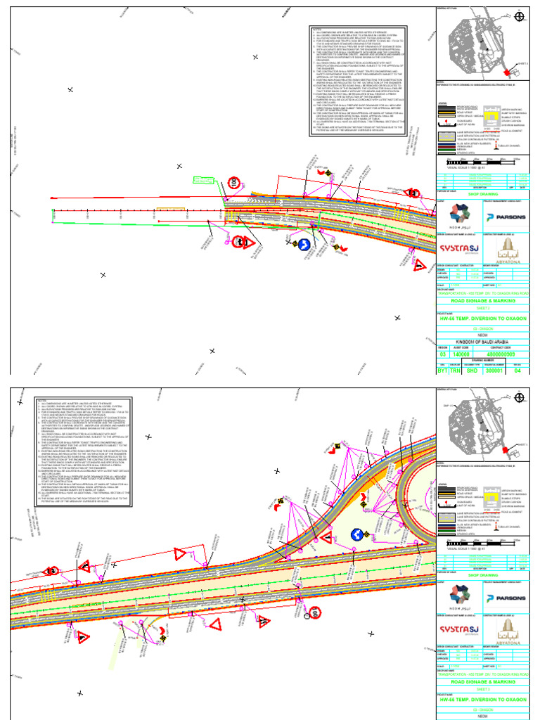 Road Signage and Markings - SHD - 04.ifc - 08 | PDF | Road ...