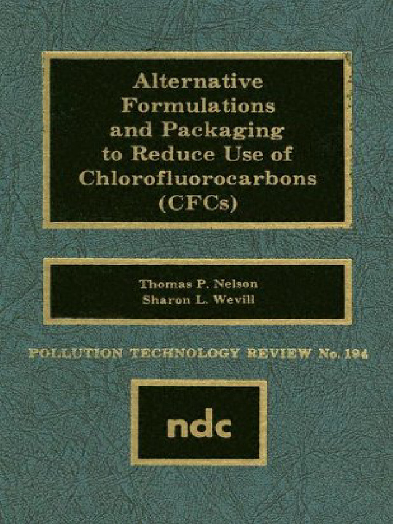 CFC | PDF | Chlorofluorocarbon | Tablet (Pharmacy)