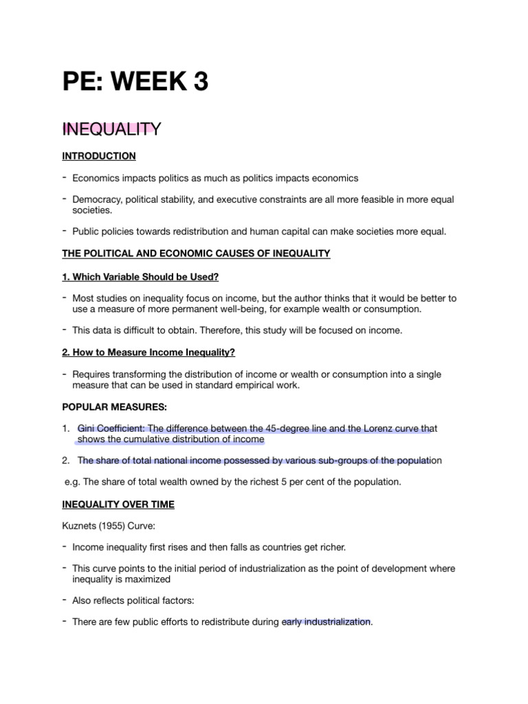 Political Economy | PDF | Economic Inequality | Discrimination & Race ...
