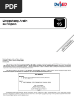 Grade 7 Filipino - MODULE 1 To 4 | PDF