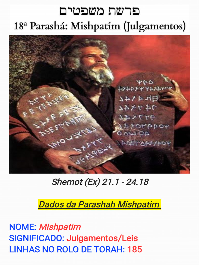 18° Parashah Mishpatim | PDF