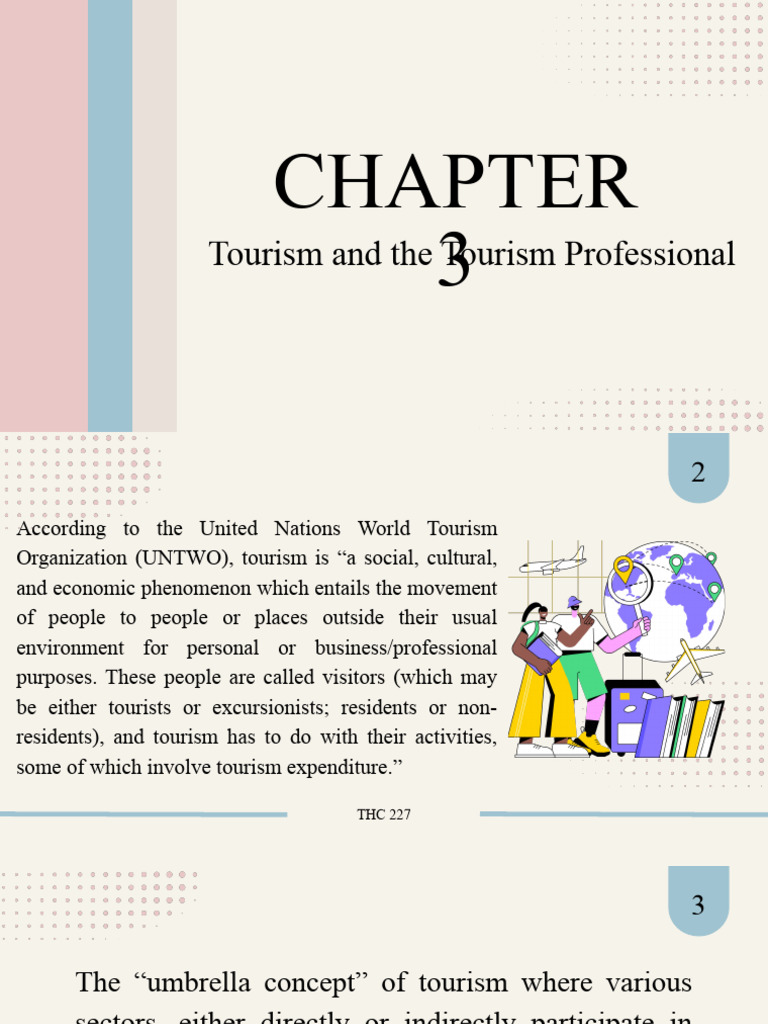 Overview of Tourism Professions and Standards | PDF | Tourism | Economies