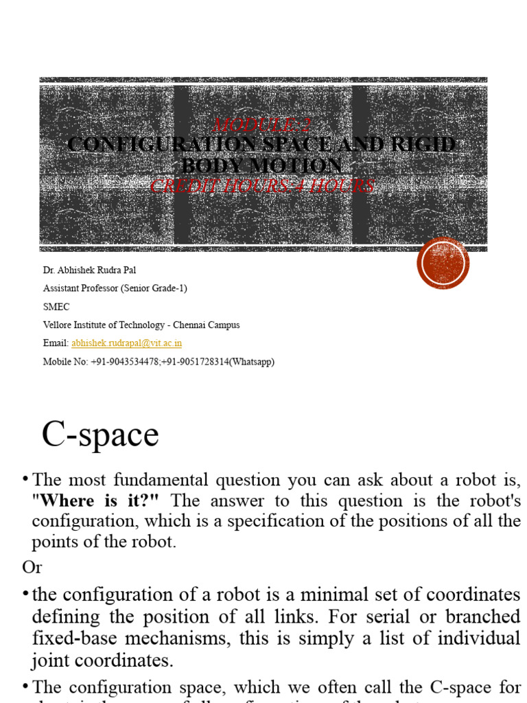 Lecture - 5 - Robotics - Industrial - Robotics | PDF | Angle | Sphere
