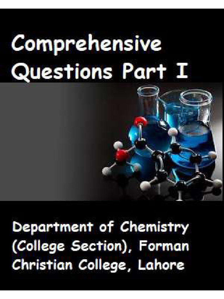 Comprehensive Questions Part I | PDF | Mole (Unit) | Isotope