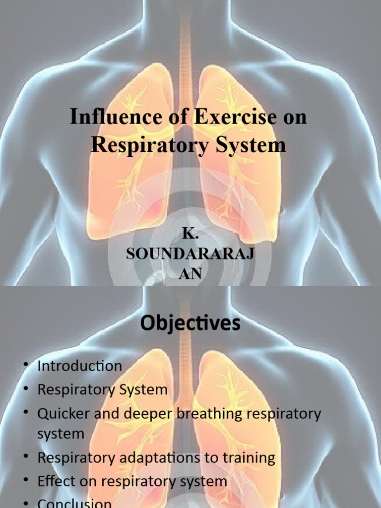 Influence On Exercise On Respiratory | PDF | Respiratory System | Breathing