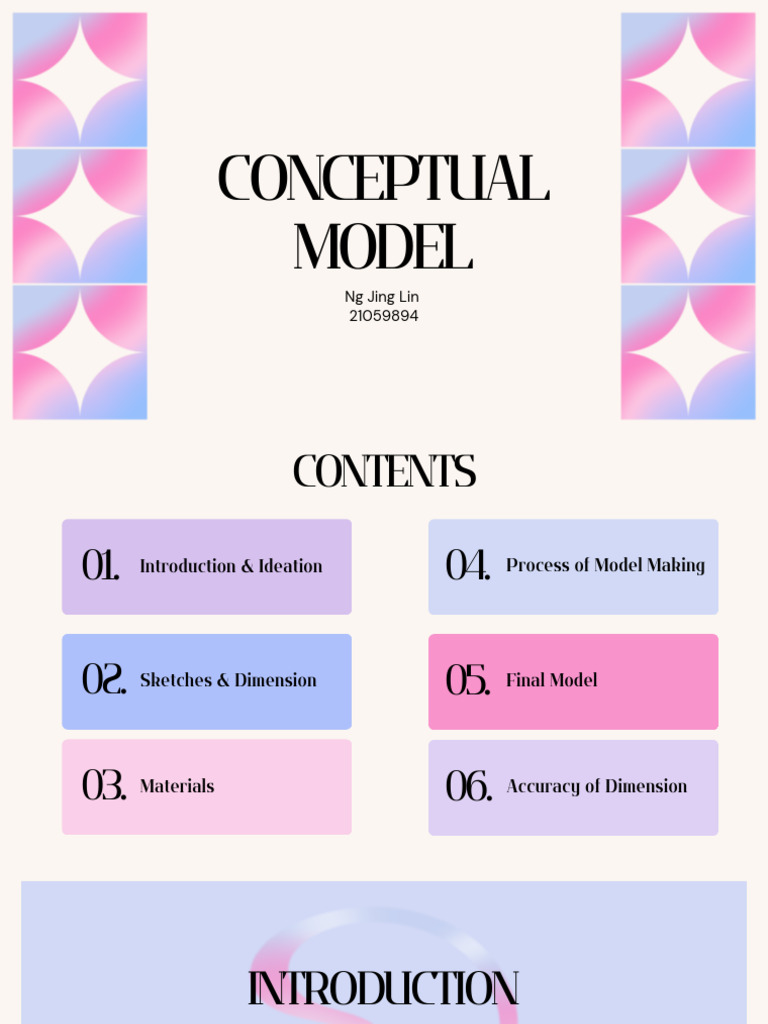 Ng Jing Lin- conceptual model | PDF | Conceptual Model