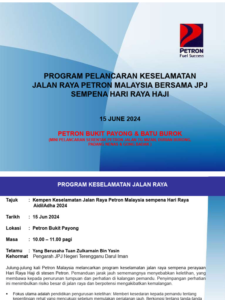 NeSQ - Dealer JPJ Deck Pelancaran Program Keselamatan Jalan Raya Petron Bersama JPJ Sempena Hari ...