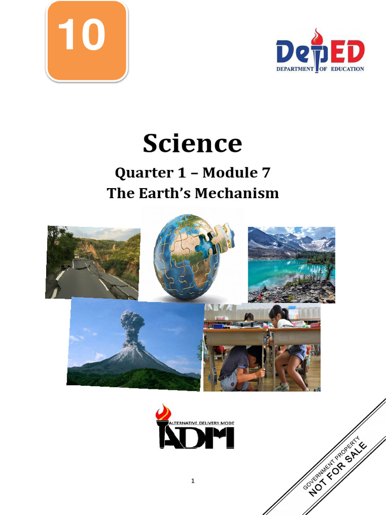 Unit-1-MODULE-7-SCIENCE-10 | PDF | Plate Tectonics | Continent