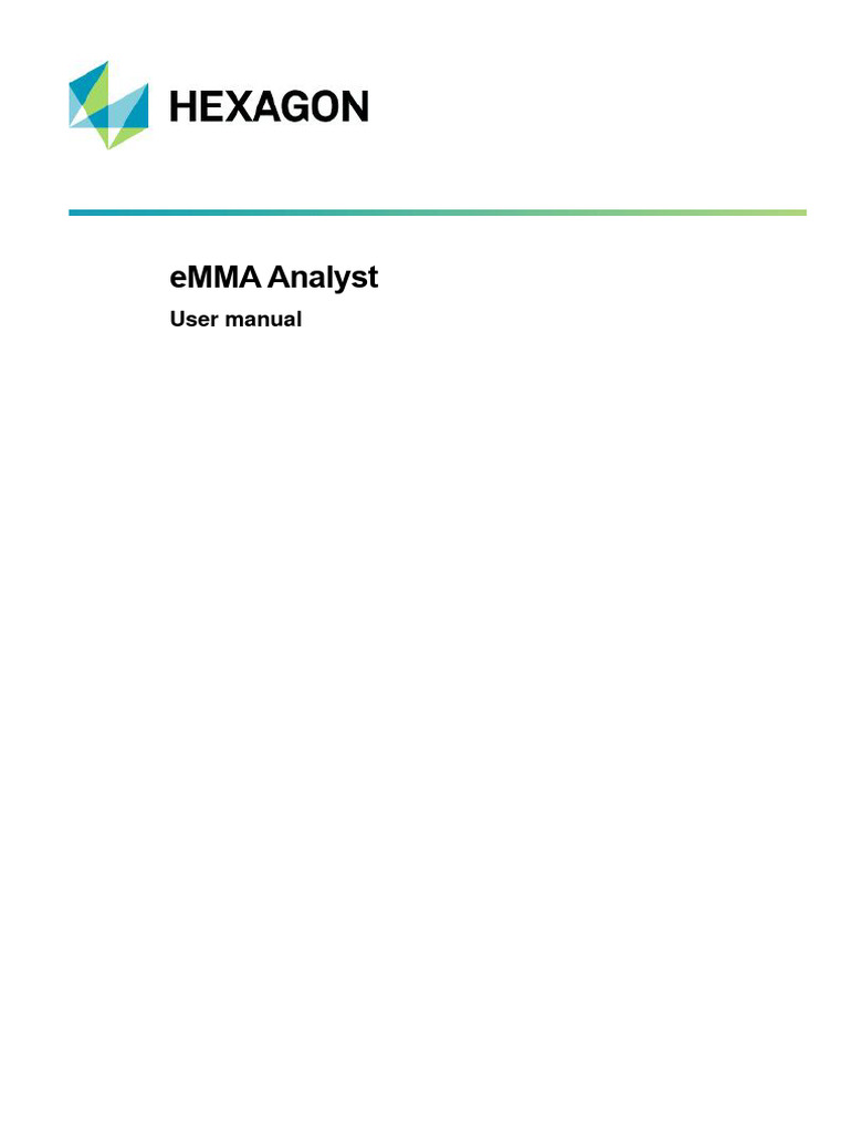 EMMA Usermanual Analyst | PDF | Menu (Computing) | Window (Computing)