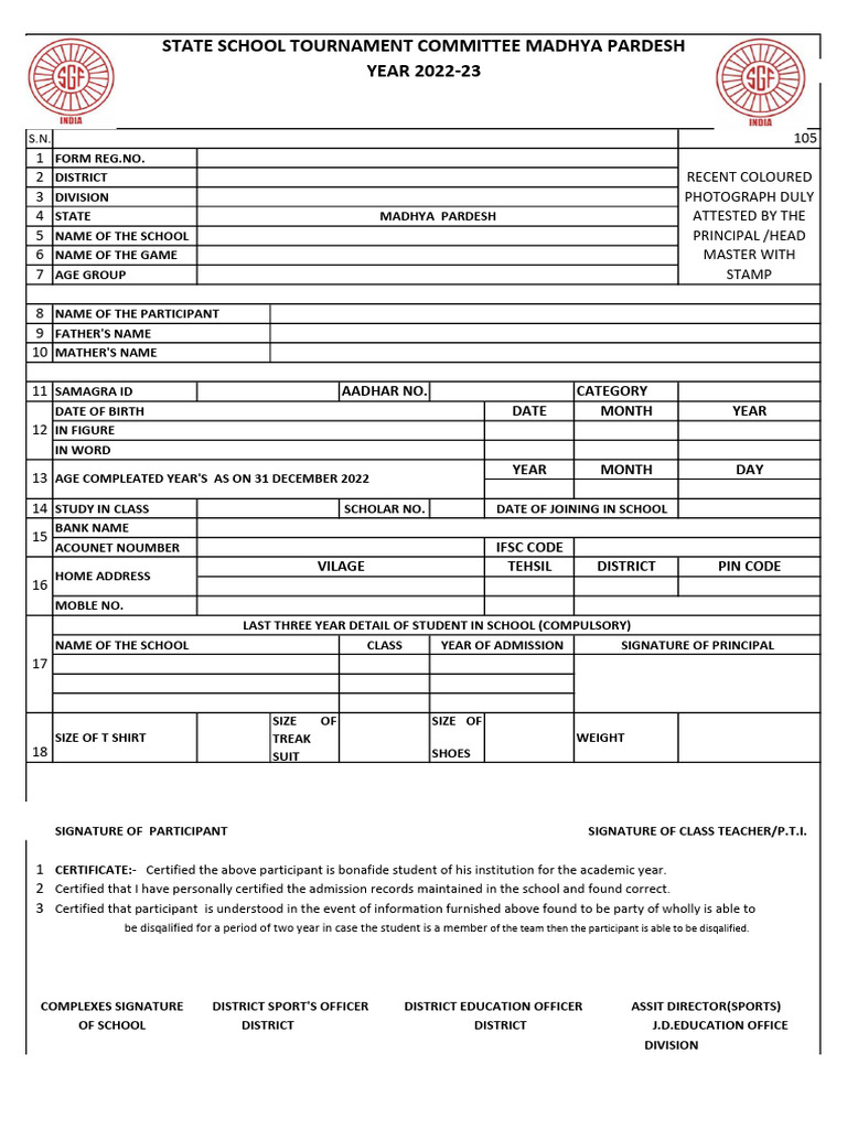 Eligibility Form 2 | PDF