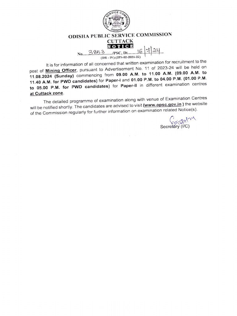 Mining Officer WT | PDF