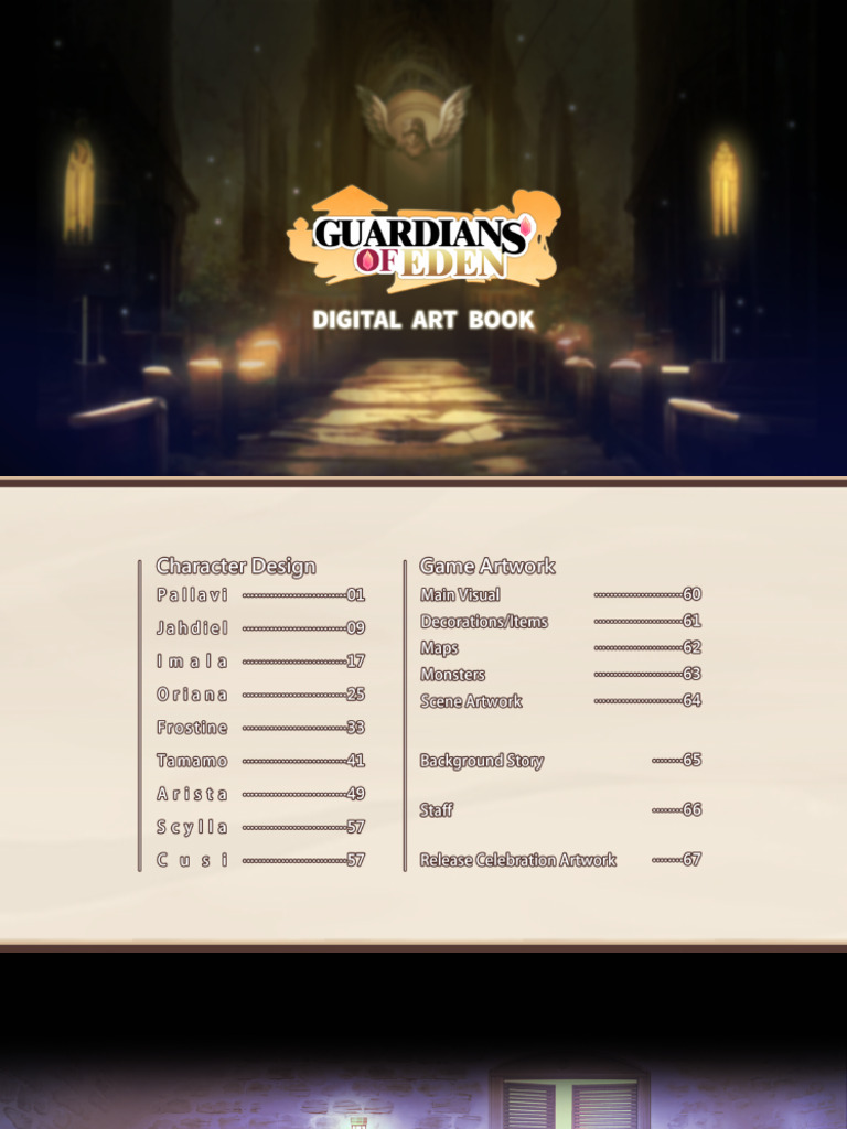 Guardians of Eden Artbook | PDF
