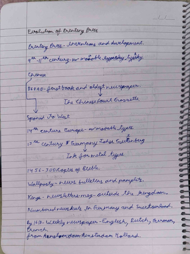 Evolution of Print Journalism | PDF | Science & Mathematics