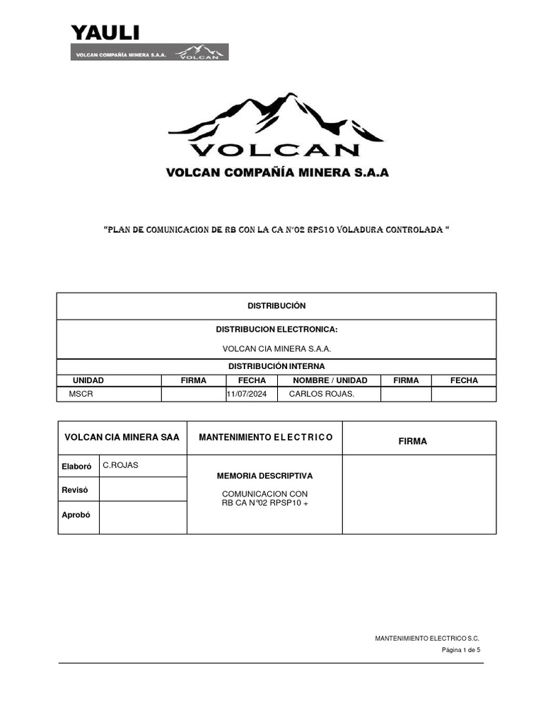 Comunicacion de RB Con Ca02 rpsp10+ | PDF