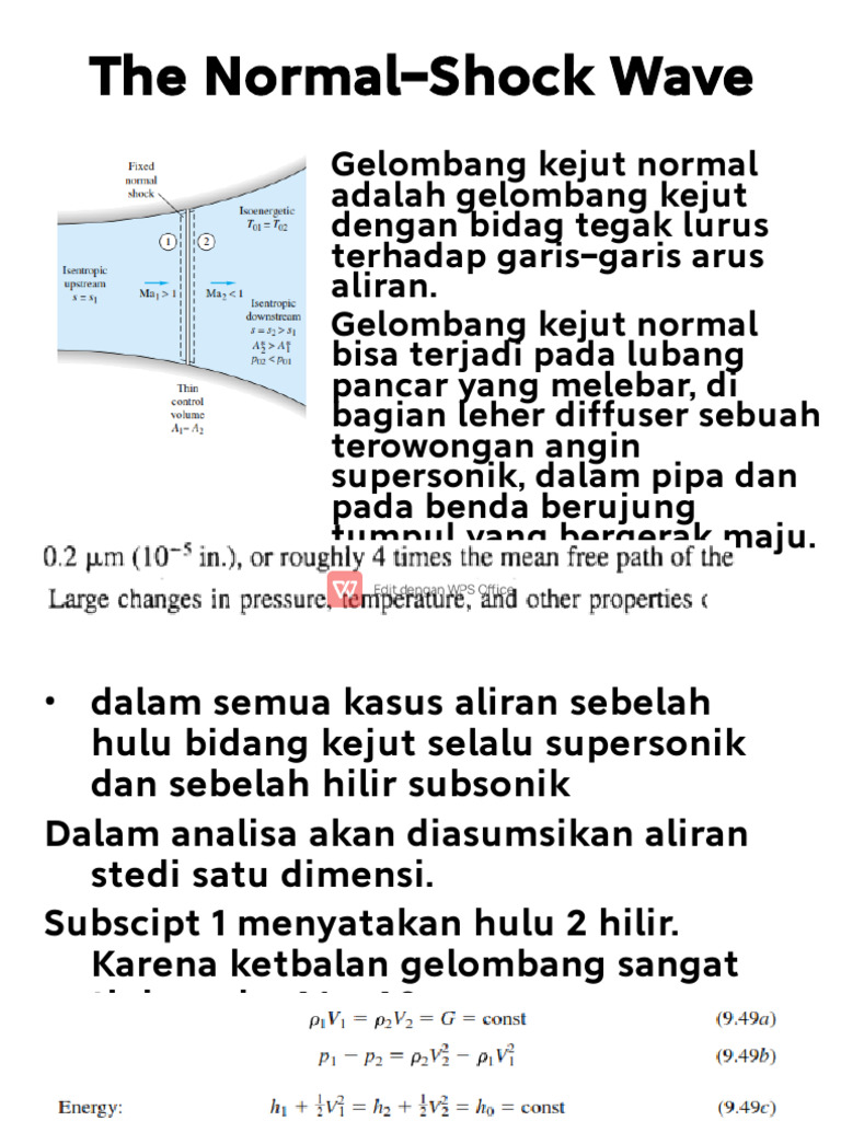 The Normal-Shock Wave 4b | PDF