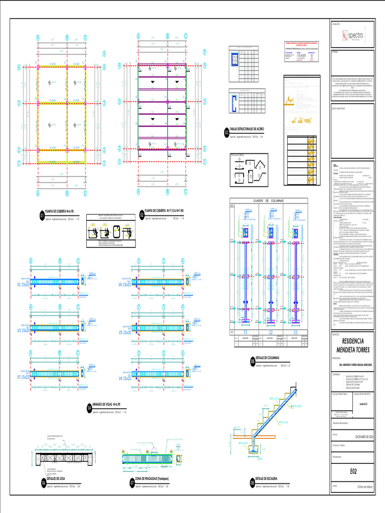 ESTRUCTURALES RESIDENCIA E02 | PDF | Materiales | Procesos industriales