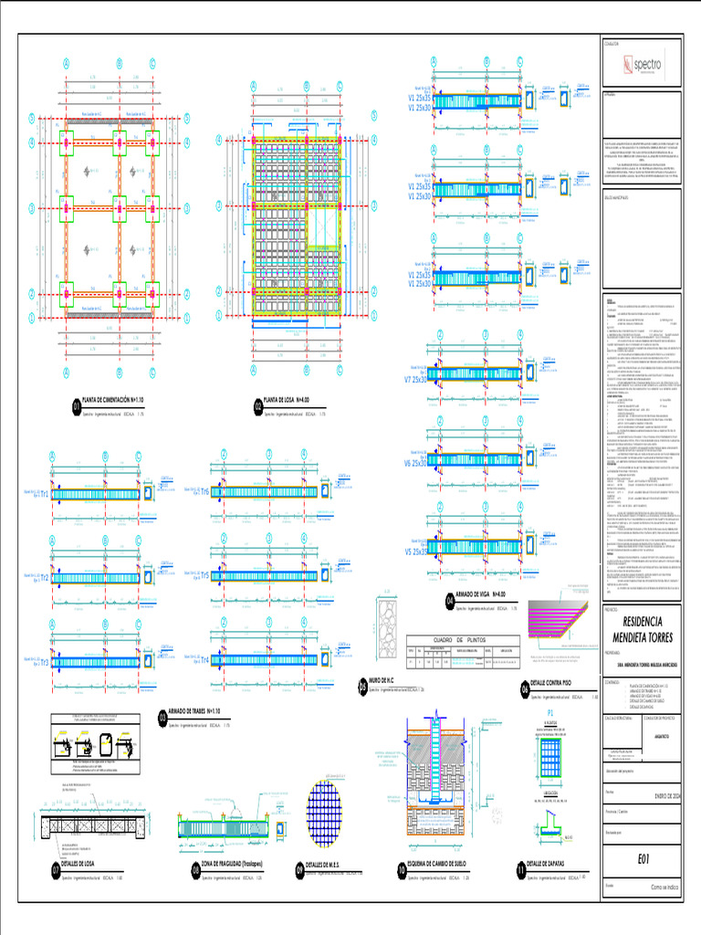 Planos Estructurales | PDF