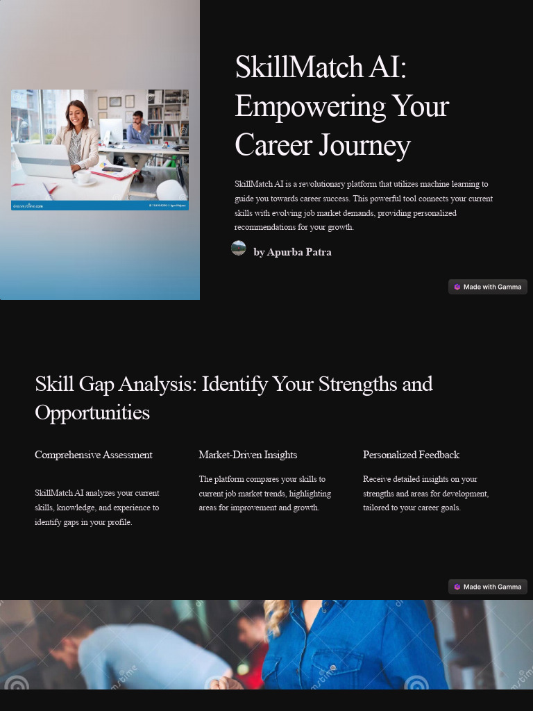 SkillMatch AI Empowering Your Career Journey | PDF | Artificial Intelligence | Intelligence (AI ...